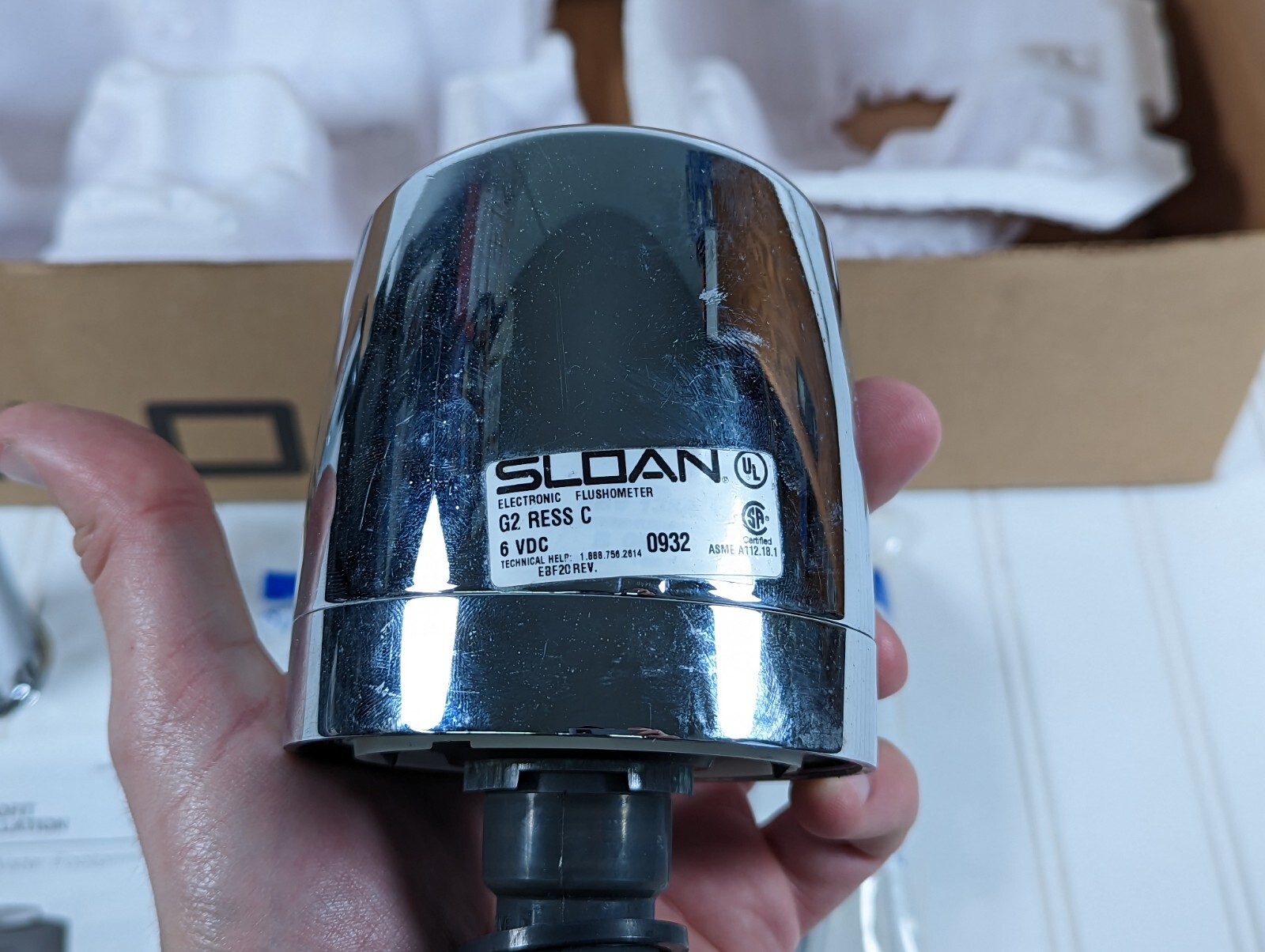 Sloan Ecos 8111 Dual Flush Closet Flush Valve for sale online | eBay