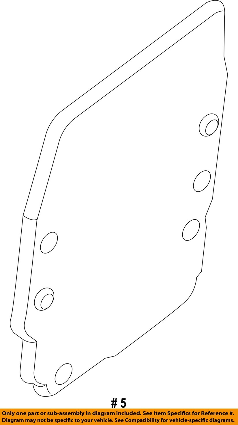 Ford OEM Engine Control Module Cover CV6Z12B523C Image 3 for sale ...