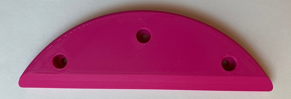 Century Skateboard tail bone style Skid Plate, 5 3/8 x 1 3/4 inch ...