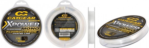 FLUOROCARBON COATED LINE CATGEAR X-POWER MONO 1.2mm / 200lbs; 50mt ...