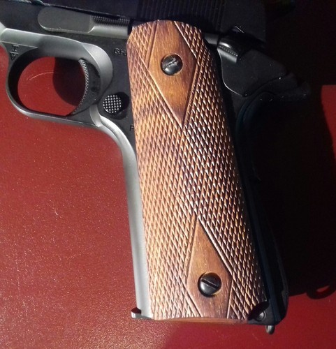 US Army M1911 / M1911a1 Colt Pistol Grips - Ww2 Repro 1911 Wood Handle ...