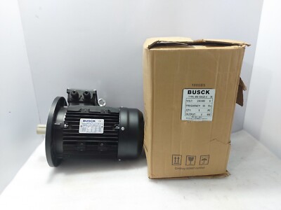 Busck MS 100LB-4 B5 3-Phase Motor~ 230/400V 50Hz 4kW | eBay