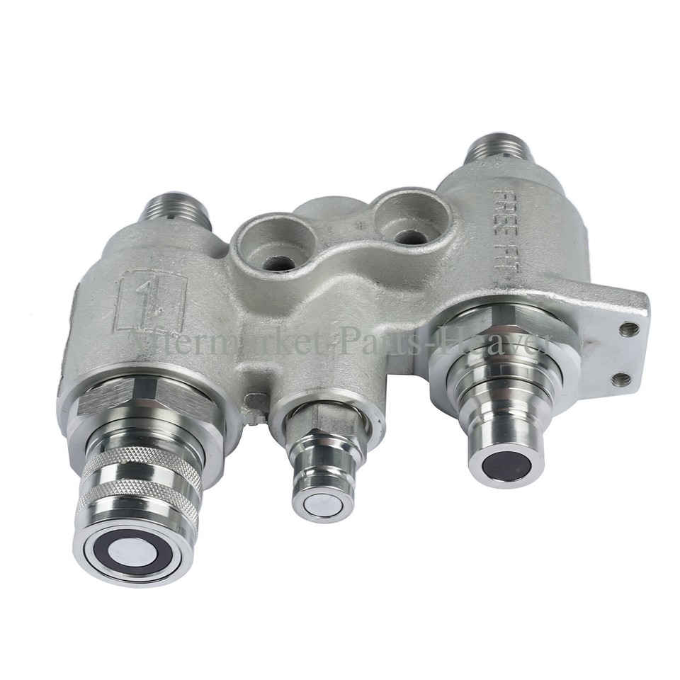 Hydraulic Quick connect flat face block for Bobcat S205 S220 S250 S300 ...