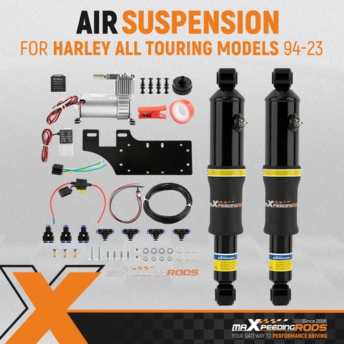 Air Ride Suspension Kit Rear Left Right For Harley Davidson Touring ...