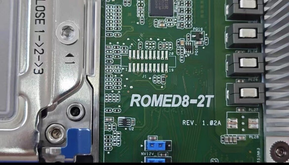 ASRock ROMED8-2T Motherboard AMD EPYC 7001-7003 Socket SP3 PCIe ATX | eBay