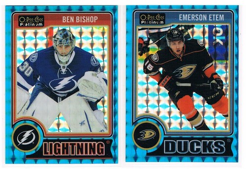 2014-15 O-Pee-Chee Platinum - Emerson Etem #17 Blue Cubes /65 for sale ...