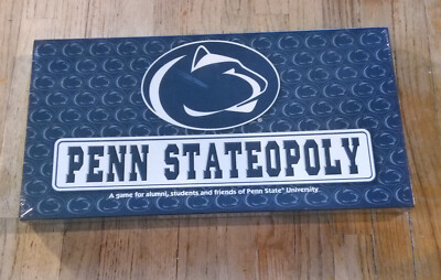 Penn State Monopoly Stateopoly PSU Nittany Lions Board Game FACTORY ...