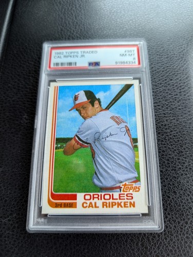 1982 Topps - Cal Ripken Jr. #98T PSA 8 Rookie Card | eBay