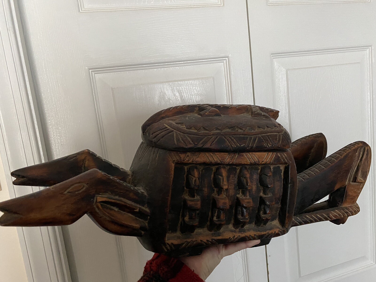 AUTHENTIC Dogon Habbe Nommo Ark Figure Sculpture Statue Mask Fine ...