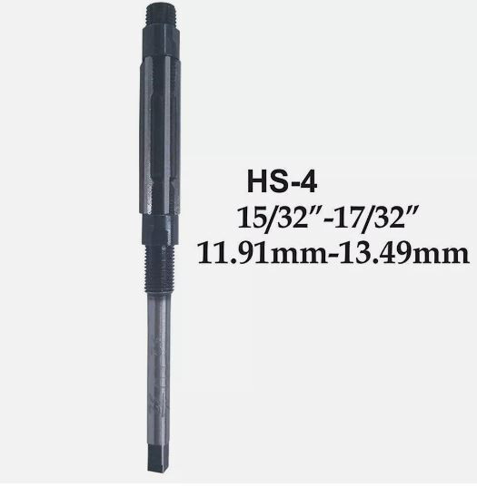 8 Pieces Adjustable Hand Kingpin Reamer H4 - H11, 15/32" To 1-1/16 ...