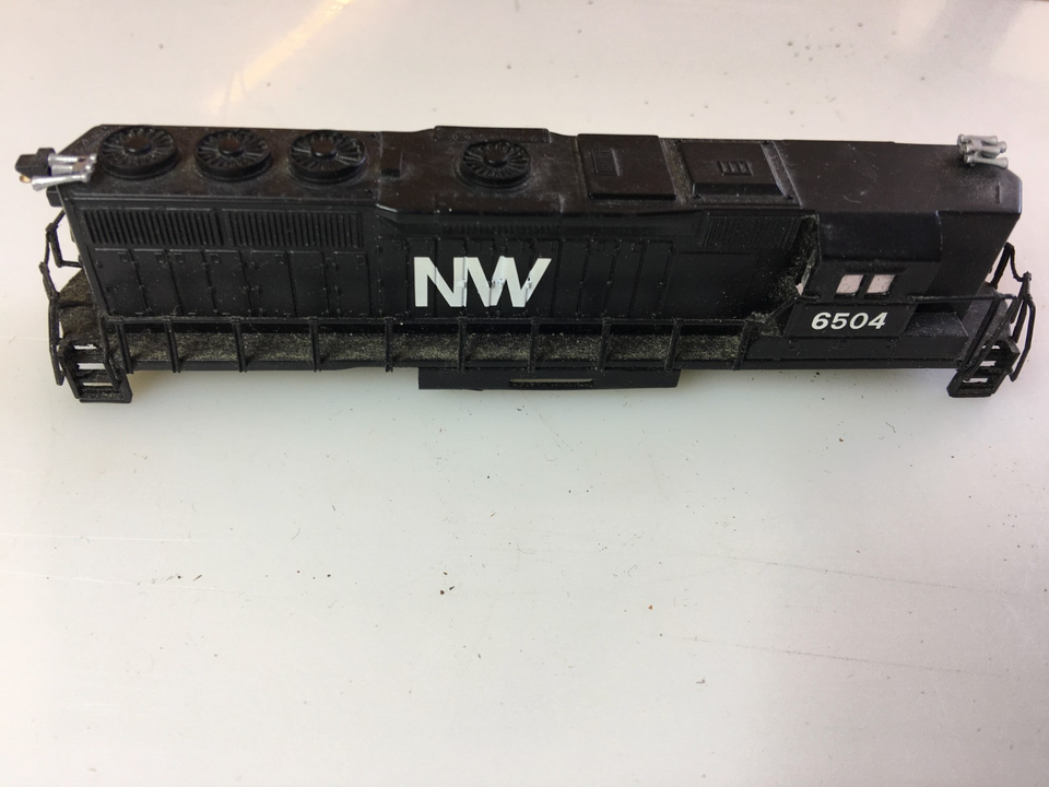 Bachmann Norfolk Western Diesel Locomotive 6504 Shell Only N Scale ...