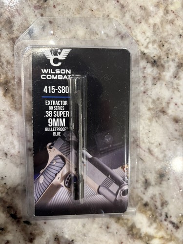 Wilson Combat 1911 Extractor 80 Series; 38 Super 9mm; Bullet Proof Blue ...