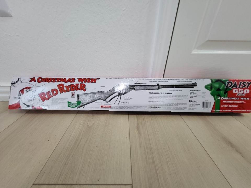 Red Ryder Christmas Story Wish Carbine Daisy 650 Shot BB Gun Brand New ...