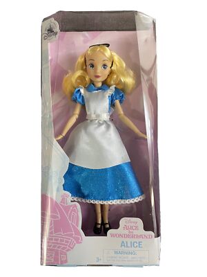 New Disney Store Alice Classic Doll 10” Alice in Wonderland | eBay