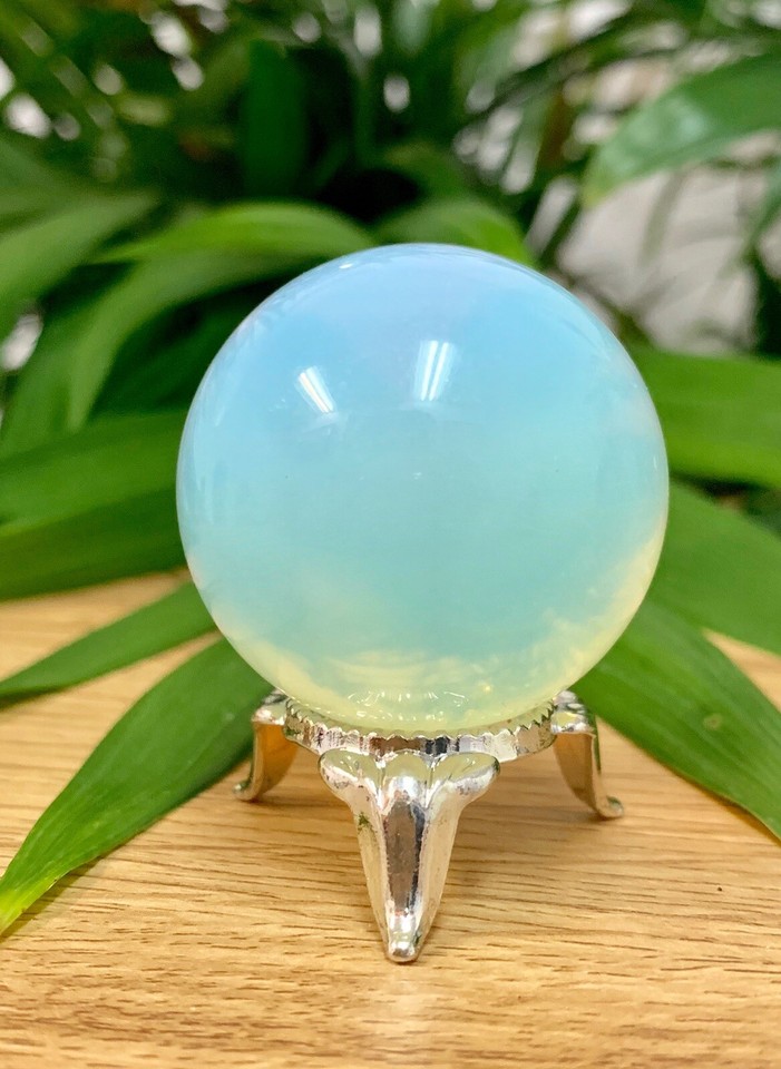 40mm Opalite Sphere Opalite Crystal Ball Gemstone Specimen Reiki Chakra ...