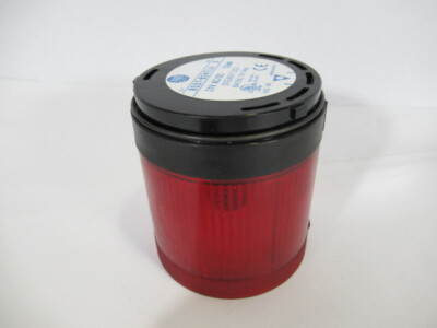 Allen-Bradley 855T-B24TL4 Series B Red Stack Light w/Bulb 24VAC/DC 52mA ...