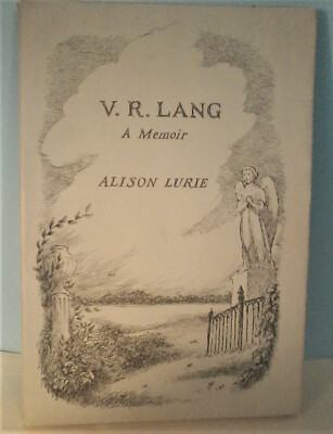 Alison Lurie. V.R. Lang: A Memoir (inscribed limited edition) | eBay