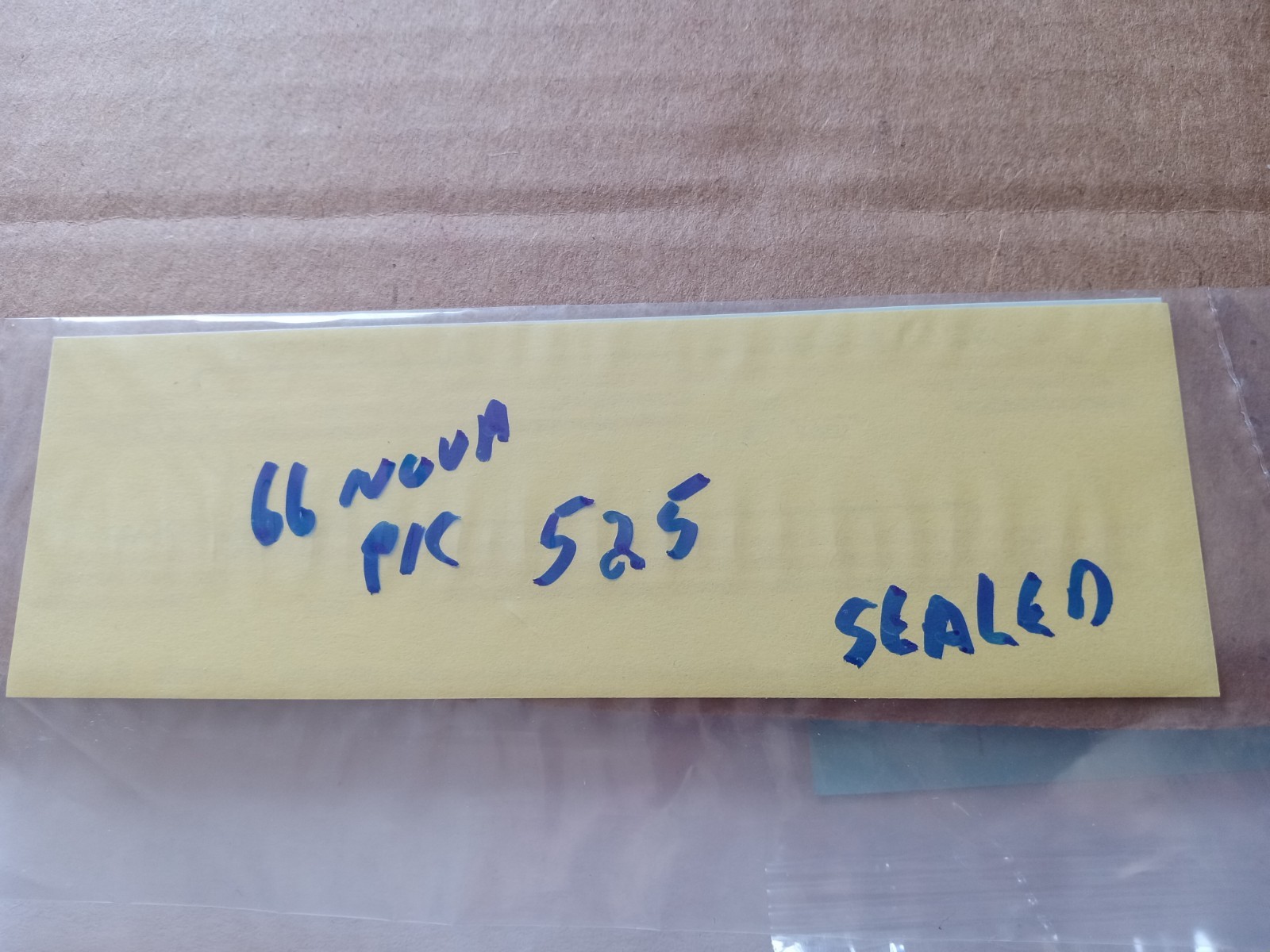 Sealed 1966 Nova Pro Street Decal Only 1/25 scale Package #525 READ ...