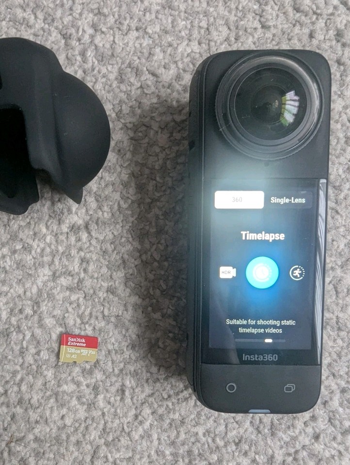 Insta 360 X4 Camera USED Fully Working + 128GB SD Card | eBay UK