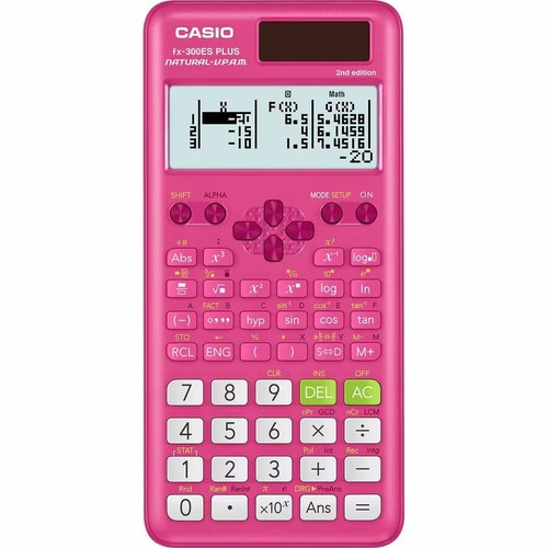 Casio FX-300ESPLS2-PK fx-300ES PLUS 2nd Edition Standard Scientific ...