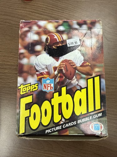 1983 Topps Football unopened wax Full Box (36 Packs) | eBay