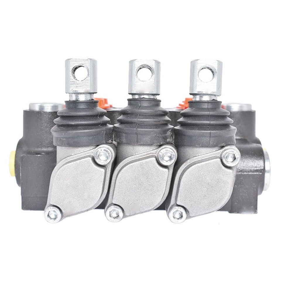 3 Spool Hydraulic Directional Control Valve 11GPM +Conversion Plug US ...