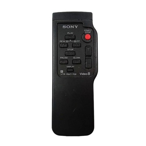 Sony Video 8 VRT RMT-708 Remote Control Tested Works Genuine OEM | eBay