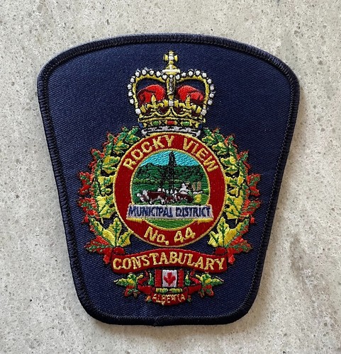 Rocky View County #44 Alberta Canada Constabulary Police patch new ...