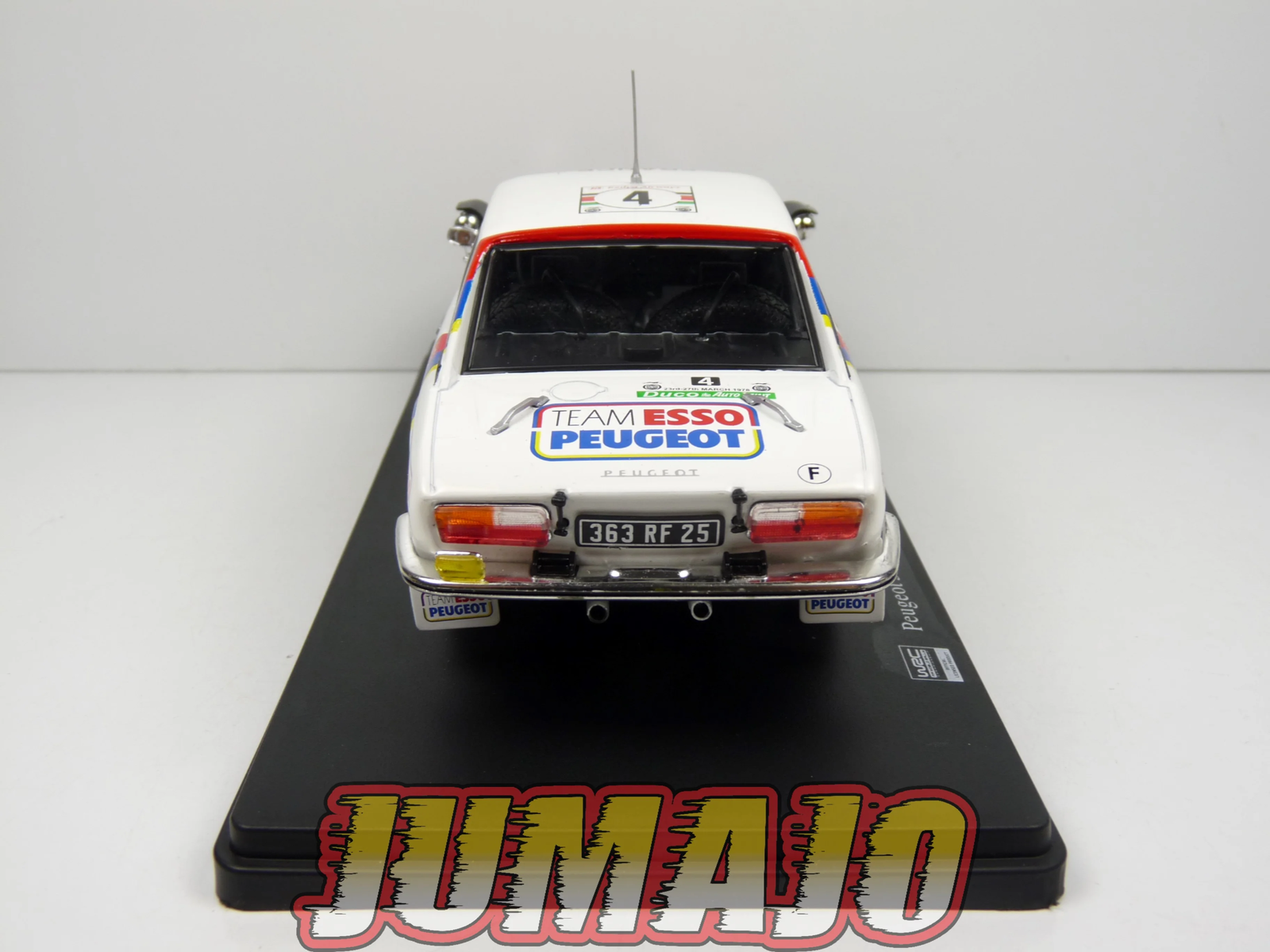 RVQ48 Voiture Rallye 1/24 SALVAT Models : Peugeot 504 V6 Coupé Nicolas ...