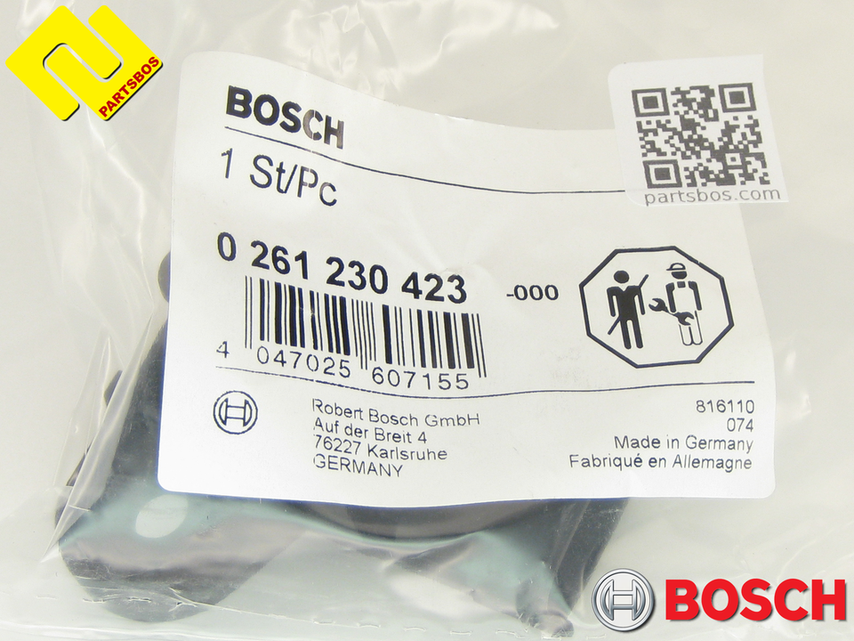BOSCH 0261230423 INTAKE MANIFOLD PRESSURE SENSOR MAP 0261230424 ...