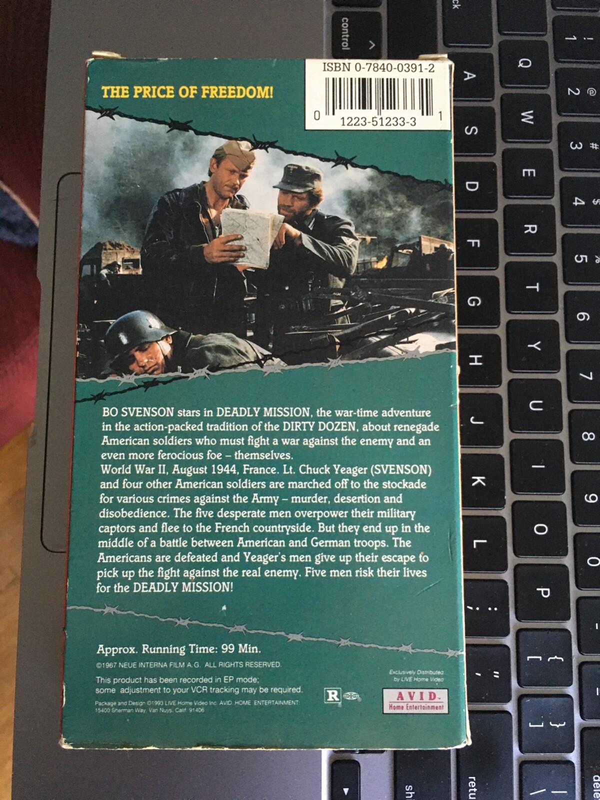 VHS - Deadly Mission - Bo Svenson, Peter Hooten, Fred Williamson | eBay