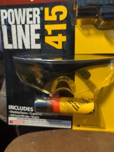 Brand New/Pack Daisy PowerLine 415 Semi-Auto Pistol CO2 Kit Fiber Optic ...