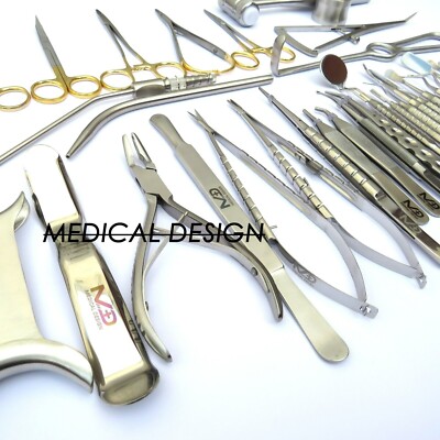 Dental Periodontal Micro Oral Surgery Kit Tunneling Vista Implant ...