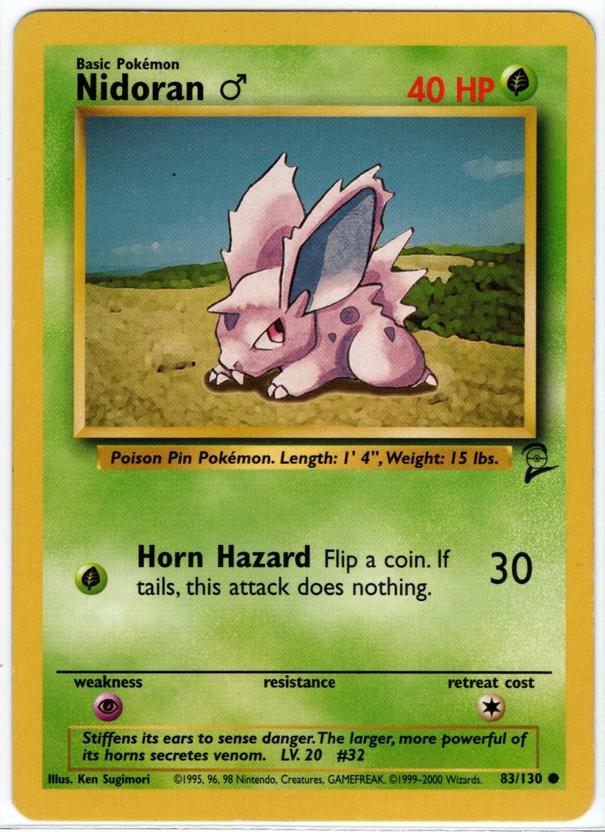 Nidoran Card