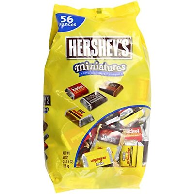 HERSHEY'S Miniatures Assortment, 56 Ounce Bag Chocolate | eBay