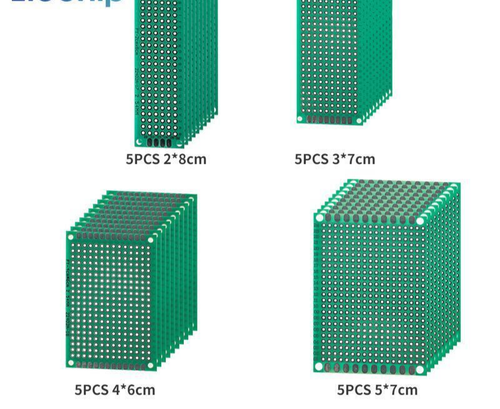 Pcb Circuit Boards Single Sided Pcb 2x8cm 3x7cm 4x6cm 5x7cm Prototype ...