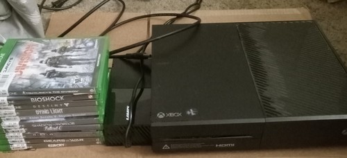 Microsoft Xbox One 500GB Model 1540 Video Game Console Bundle Set Lot ...