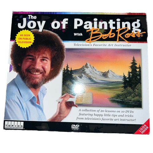 The Joy Of Painting With Bob Ross (10-Disc DVD Box Set) Collectors Ed ...