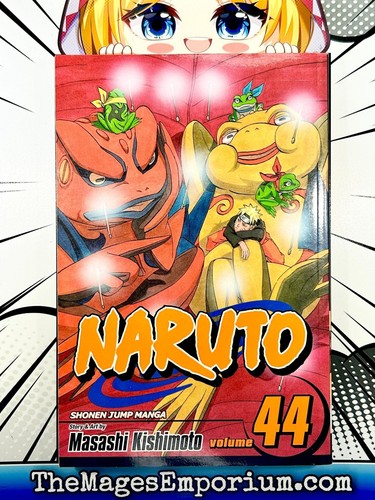 Naruto Vol 44 Used Manga English Language Graphic Novel Comic Book | eBay