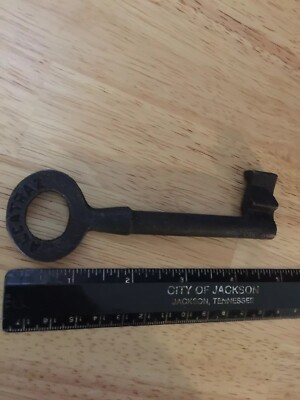 Alcatraz Prison Key Cast Iron Solid Metal Jail Penitentiary Collector ...