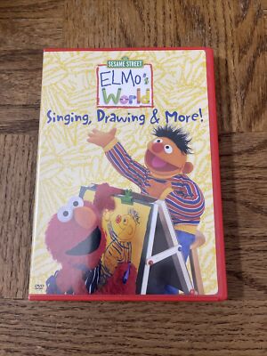 Sesame Street Elmos World Singing Drawing And More DVD 74645143491 | eBay