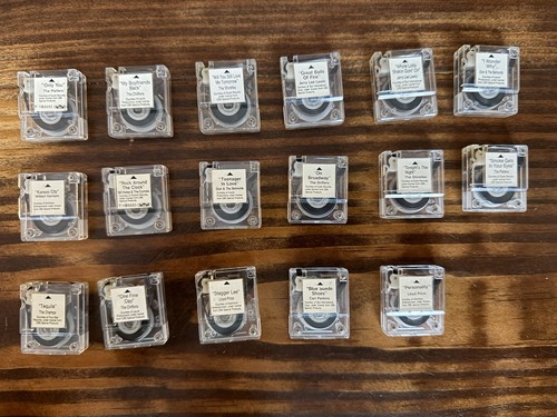Bandai Micro Cartridges Lot Of 17 For Mini Wurlitzer Jukebox 1986 ...