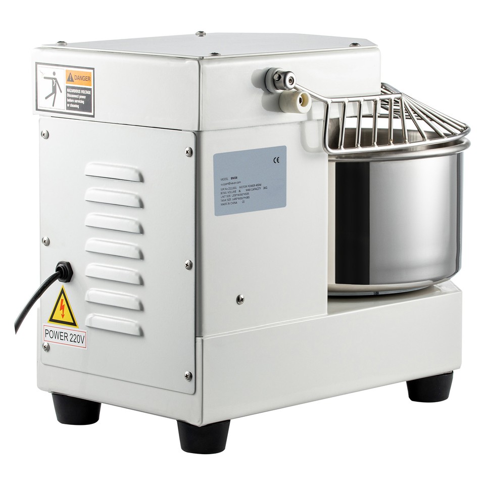 Commercial Electric Food Mixer 8.5Qt Stand Dough Mixer Dual Rotation ...