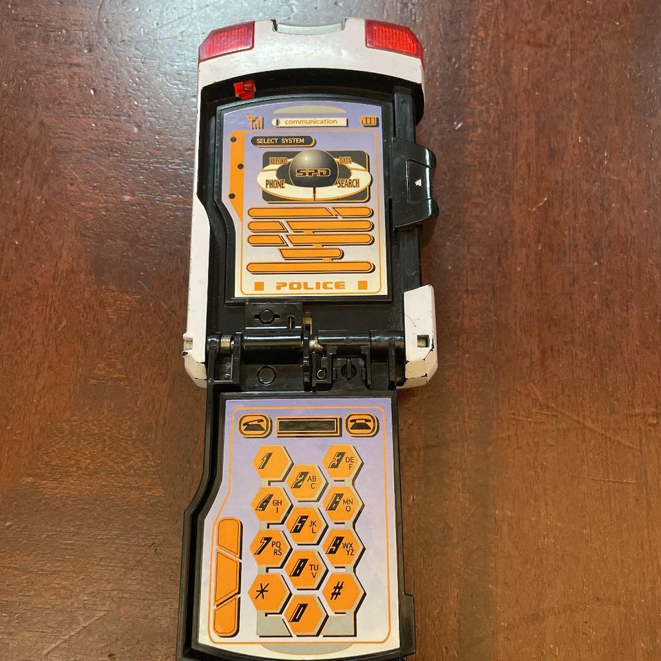BANDAI SPD Morpher DX License Tokusou Sentai Dekaranger Power Rangers ...