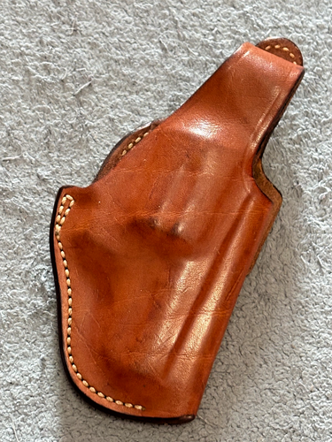 Vintage BIANCHI #5BH Leather Hip Holster COLT 2" Revolver RH. Used | eBay