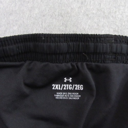 Under Armour Mens Active Shorts 2XL Black 4" Inseam Training Workout ...