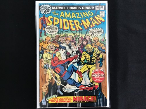 AMAZING SPIDER-MAN #156 Lot of 1 Marvel Comic Book - 1st Mirage! | eBay.de