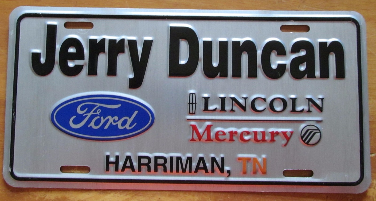 Jerry Duncan Ford Harriman Tn