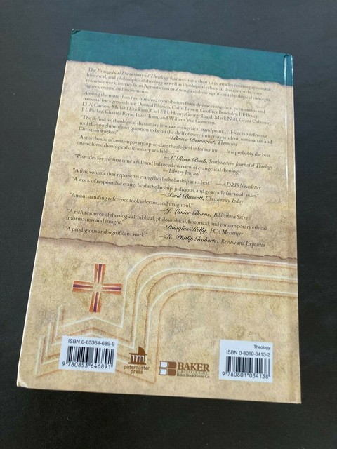 Baker Reference Library: Evangelical Dictionary of Theology by Walter A ...