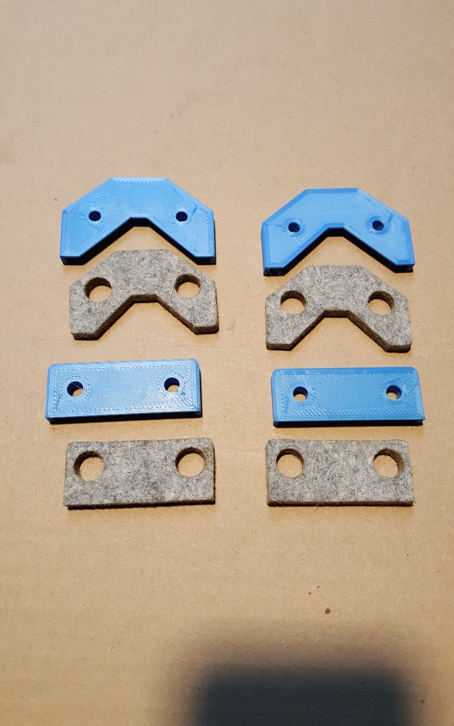 Jet 1859 Metal Lathe Felt Way Wiper Set - Apron Saddle Chip Shield ...